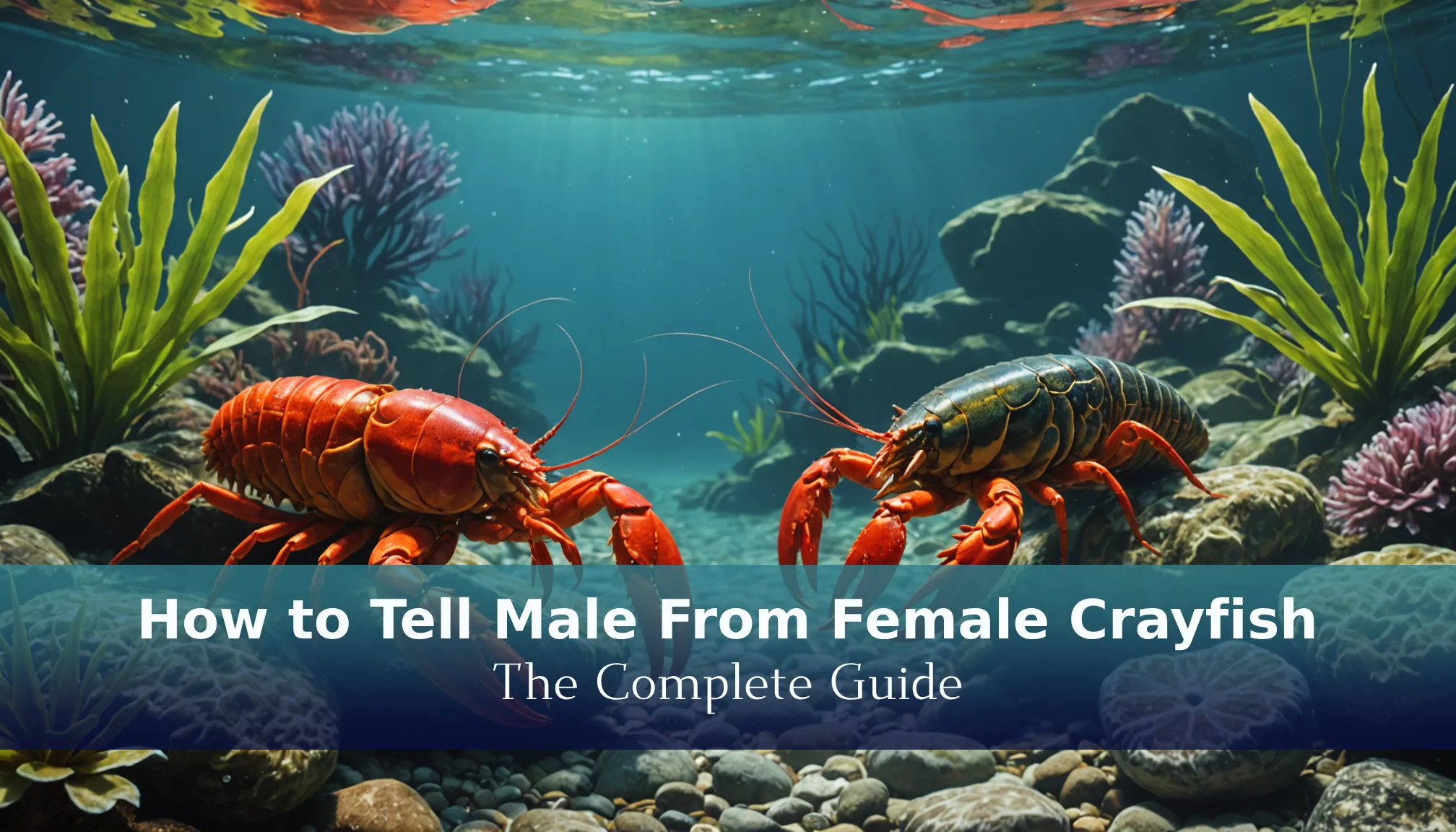 How to Tell Male From Female Crayfish: The Complete Guide